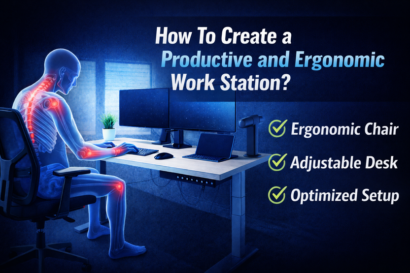 About 33% of workplace injuries come from bad ergonomics. So yeah, that ...
