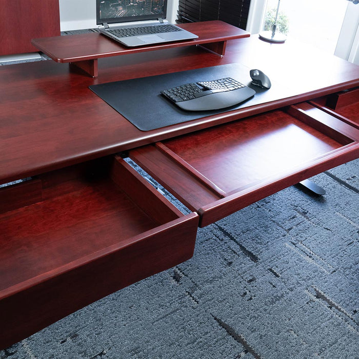 Solid Wood Standing Standing Desk Collection | iMovR.com