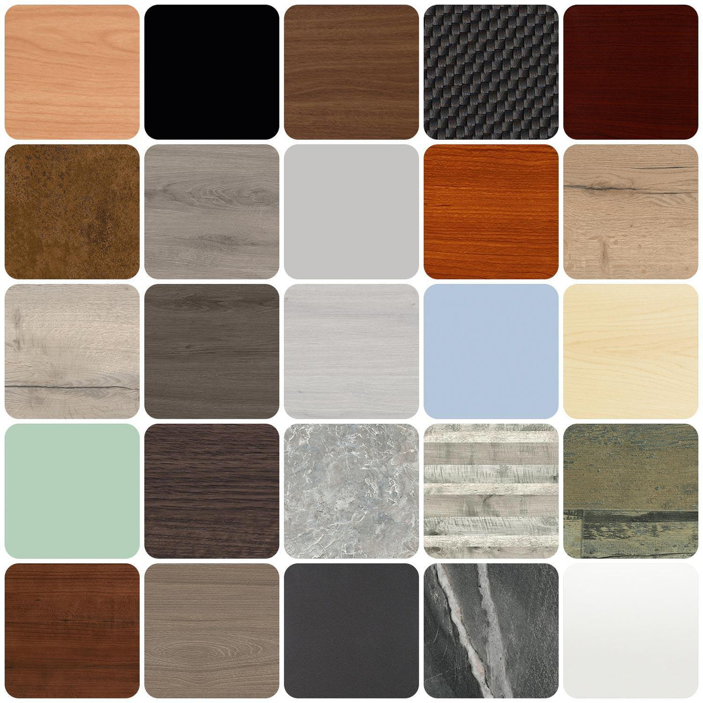 3D Laminate Finish Samples