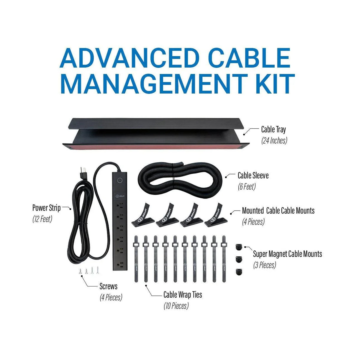 Cable Management Solutions for Standing Desks | iMovR.com