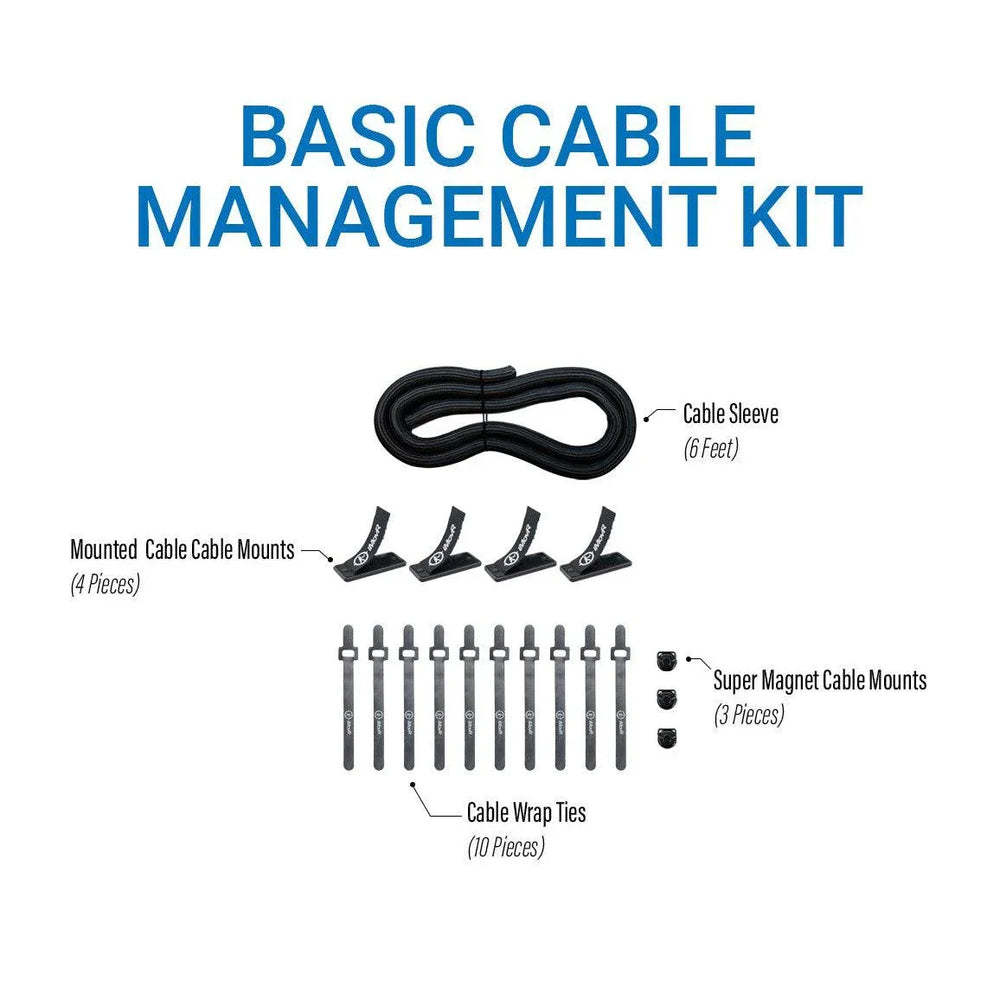 Tucker Basic Cable Management Kit for Standing Desks | iMovR.com